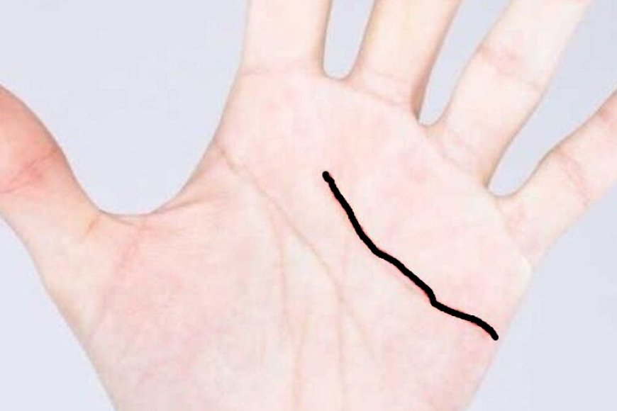 Menschen, die diesen Strich auf der Hand tragen, sind etwas ganz ...